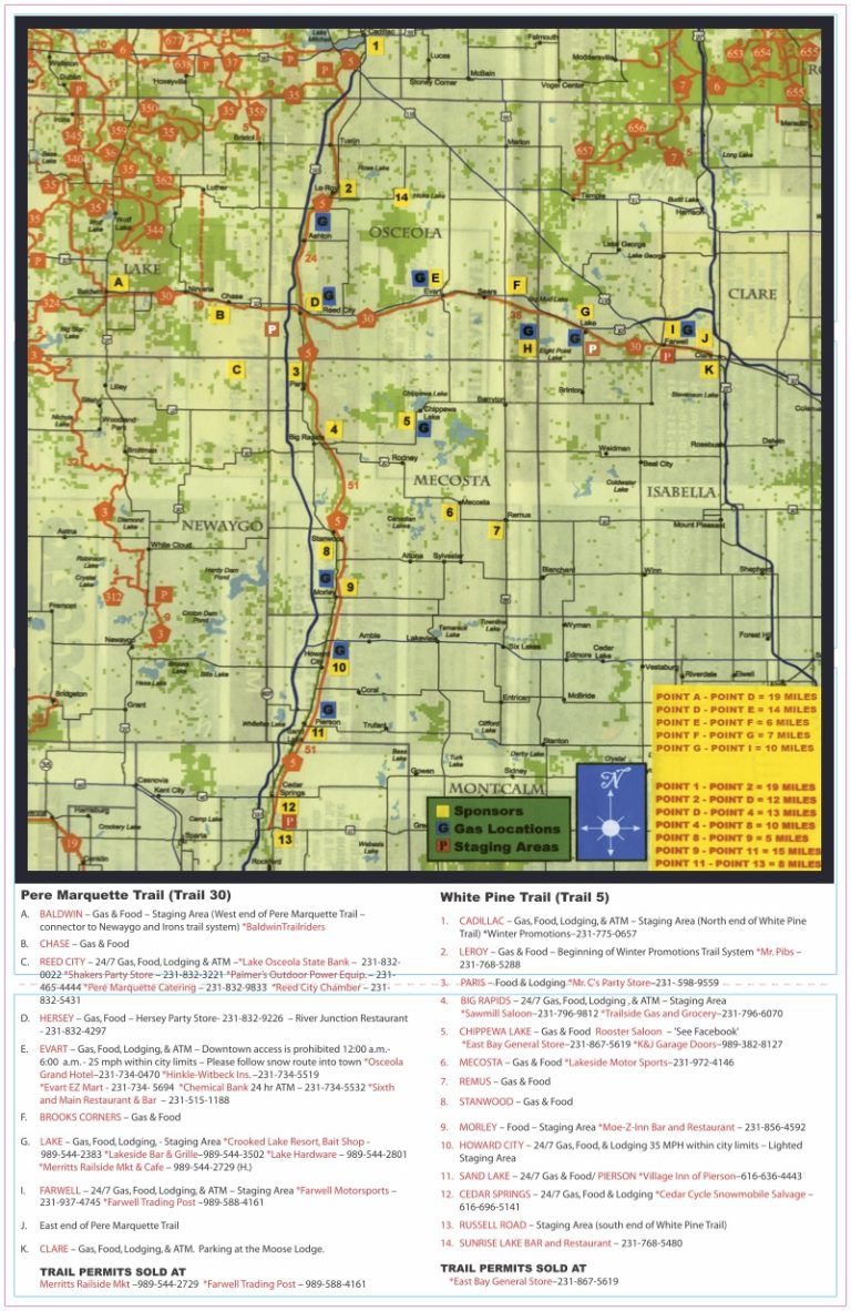 Pere Marquette Snowmobile Club – Maintaining the White Pine Snowmobile ...